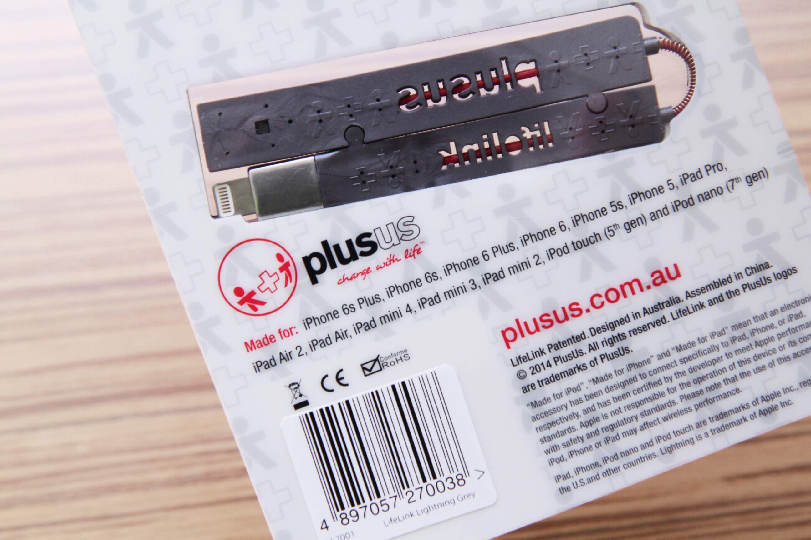 PlusUs LifeCard 全球最薄 行動電源 & LifeLink 全球最薄 充電傳輸線 開箱體驗：只要 6mm，讓你痛快抓寶一整天 ...