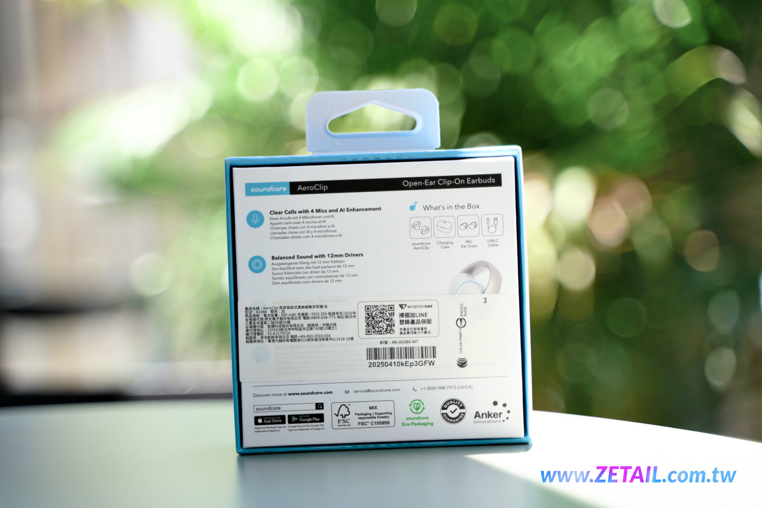 soundcore AeroClip 開箱評測：令人驚艷的質感、聲音、續航表現 | ZETAIL 科技心感動